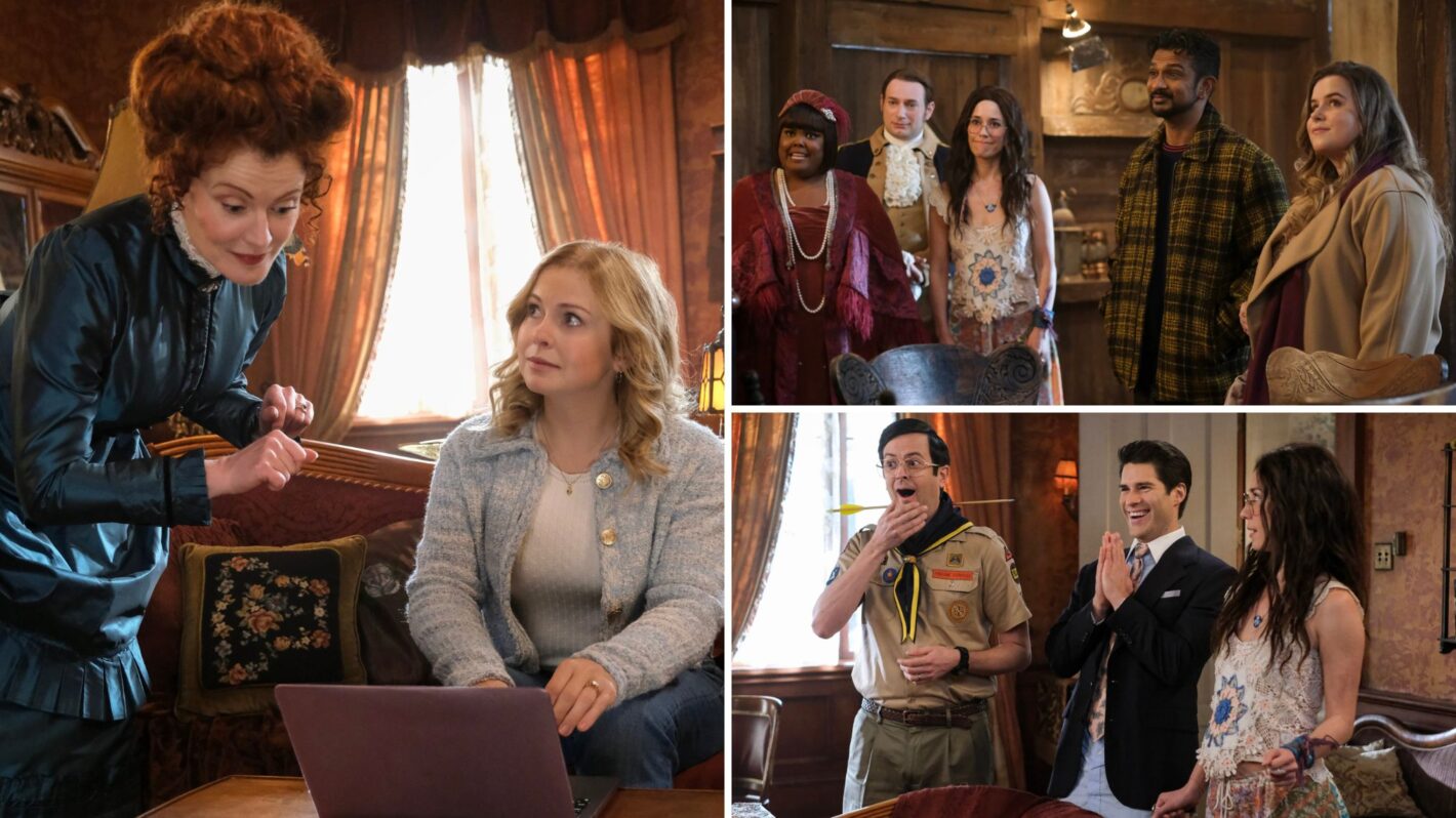 Sam & Jay Disguise Their Business Partner in ‘Ghosts’ Midseason Premiere