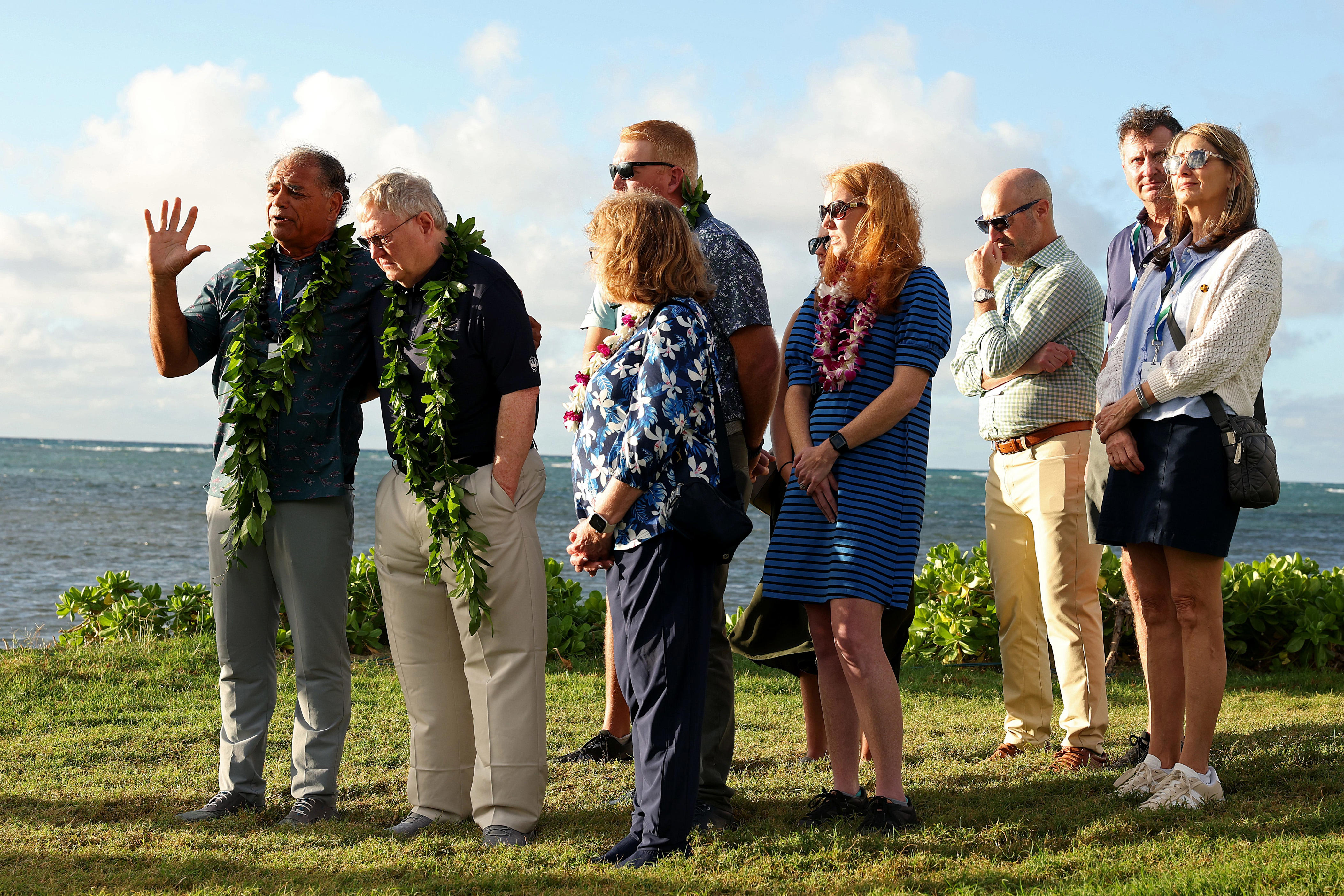 PGA Tour family gathers to celebrate the life of Grayson Murray at Sony ...