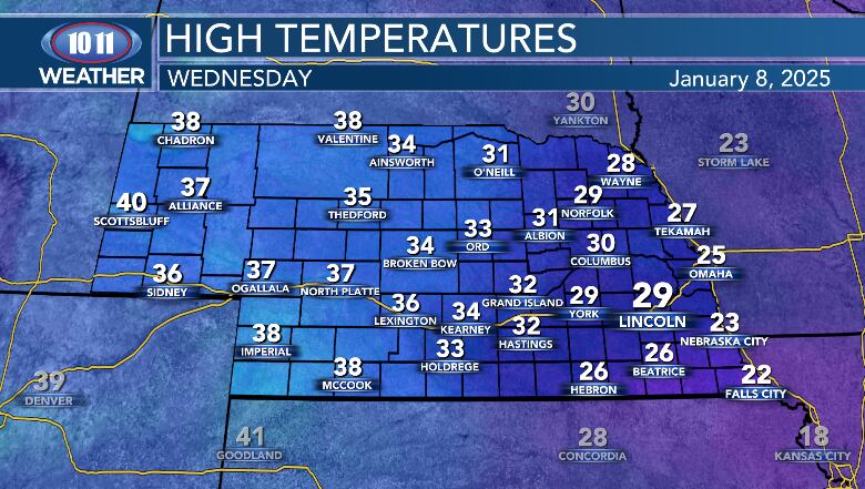 Wednesday Forecast: Another Cold Day