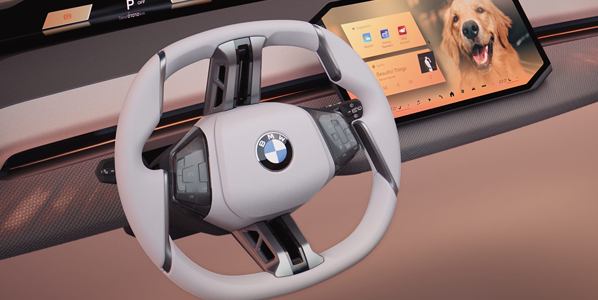BMW's Newest Infotainment System Adds a Panoramic Display