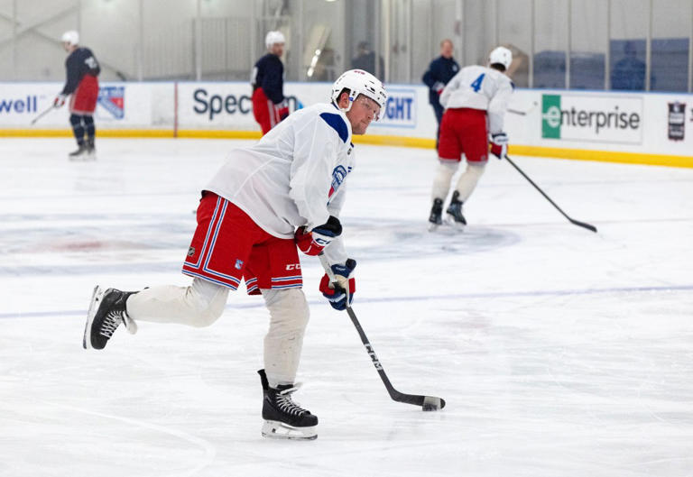 Arthur Kaliyev’s chance at a Rangers revival starts with his shot