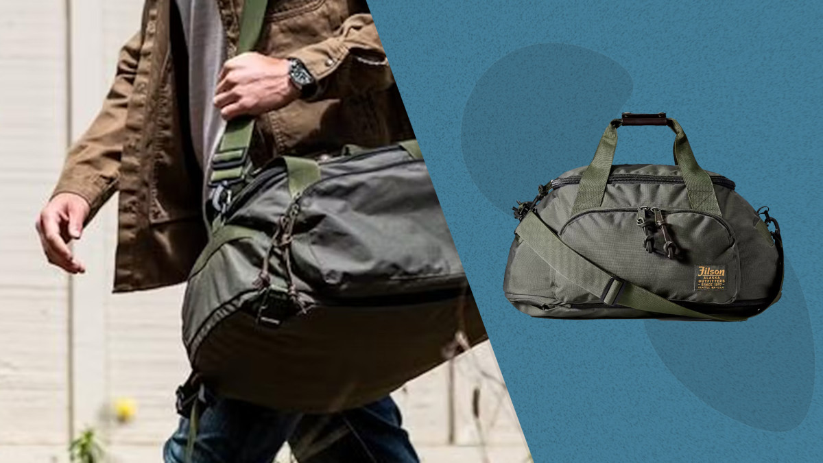 Filson's 'Durable' Duffel Bag-Backpack Hybrid That's the 'Perfect Size ...