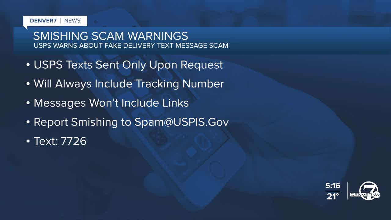 USPS warns consumers about scam involving unsolicited texts about packages