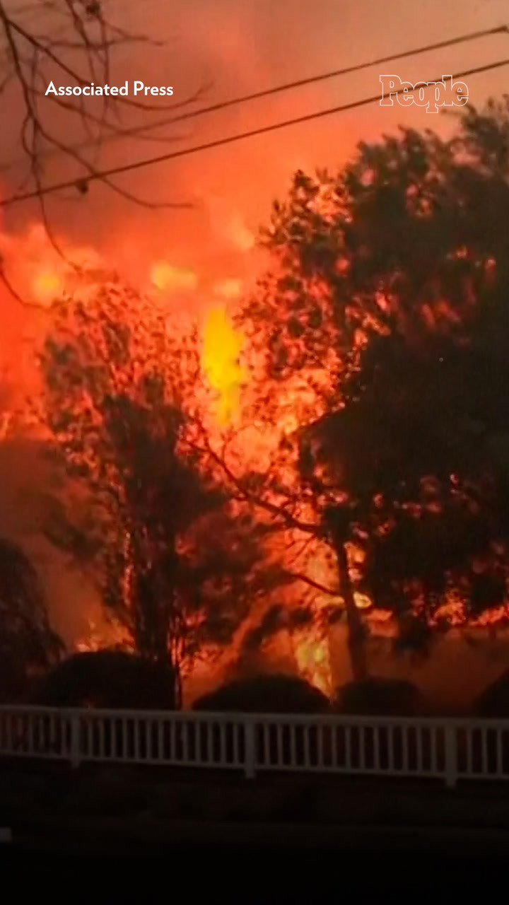 Giant Blaze Grows Rapidly in Palisades Fire Amid Strong Winds, Leading ... Giant Blaze Grows Rapidly in Palisades Fire Amid Strong Winds, Leading ...