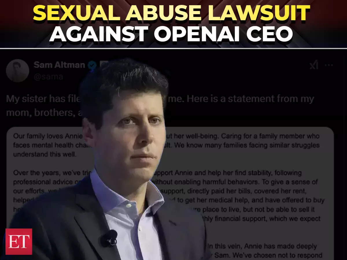 OpenAI's Sam Altman accused of sexual abuse by sister; family says her ...