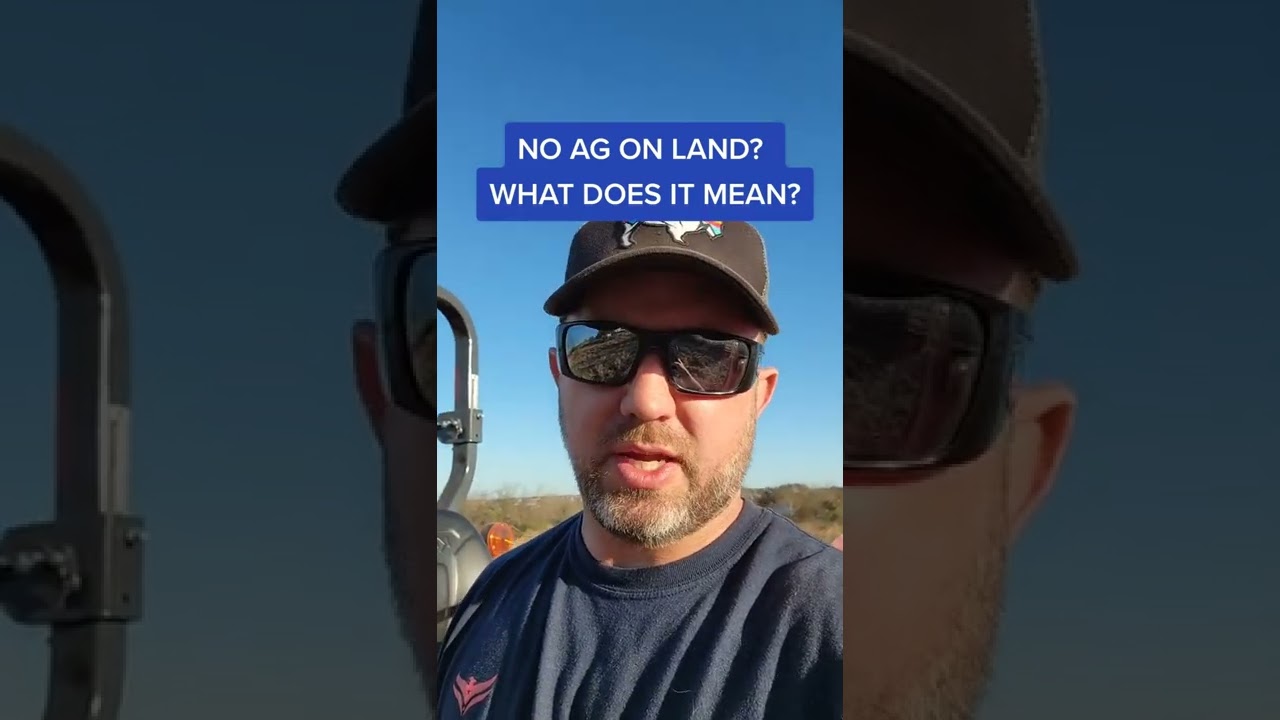 What Is Ag Exempt Property in Texas?