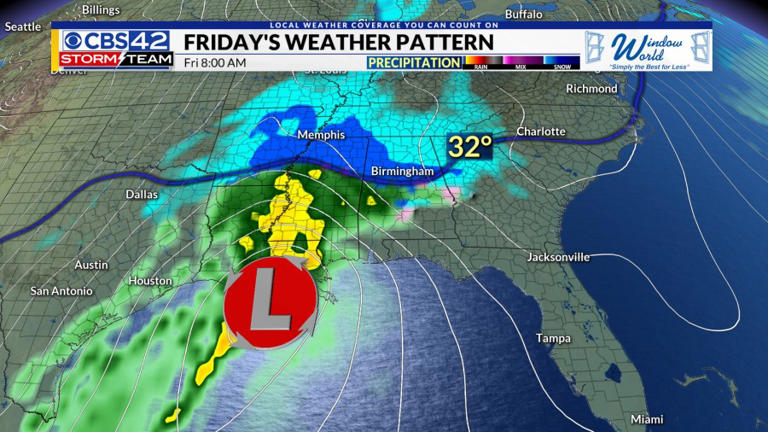 Frigid temperatures continue, Weather Aware Friday for snow and ice ...