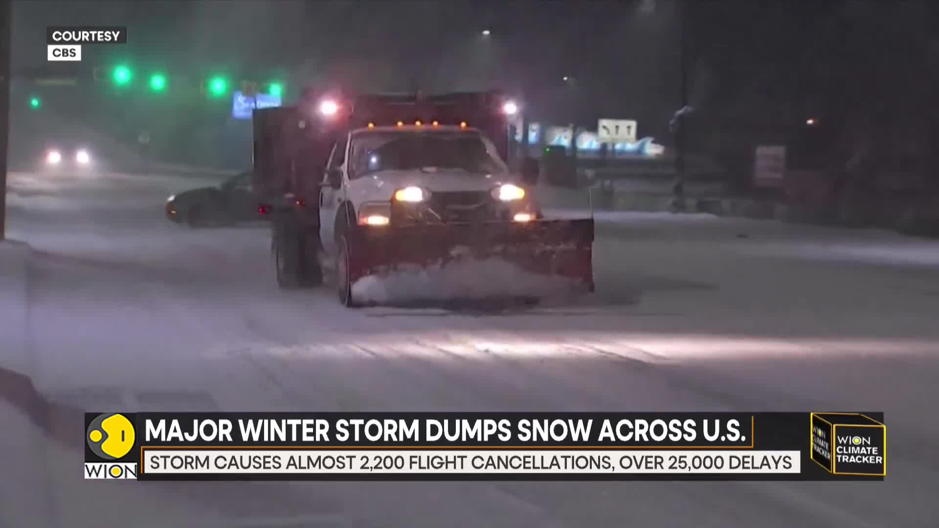 Major winter storm dumps snow across US