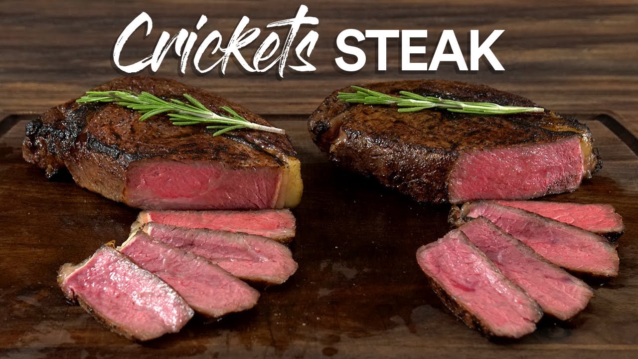 Steak Meets Insects: How Does Cricket Rub Taste?