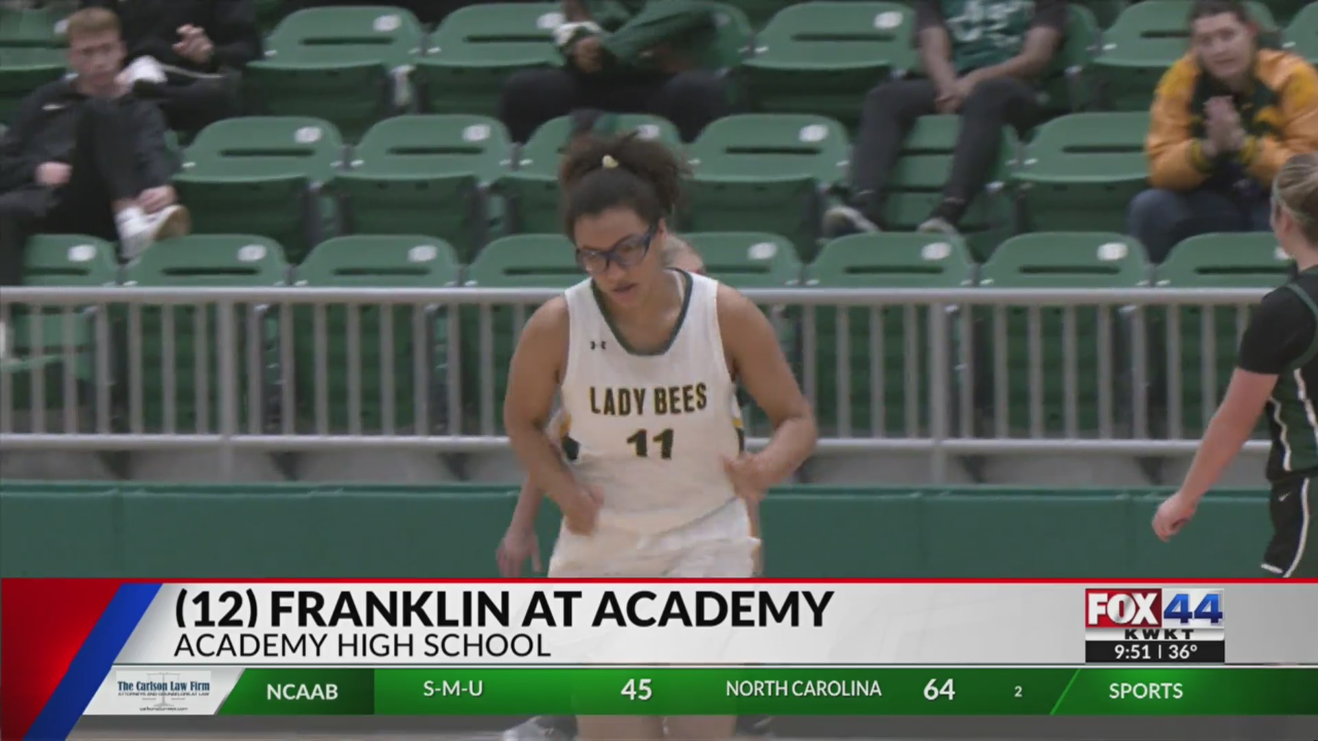 Lady Bees take top spot in district over Franklin