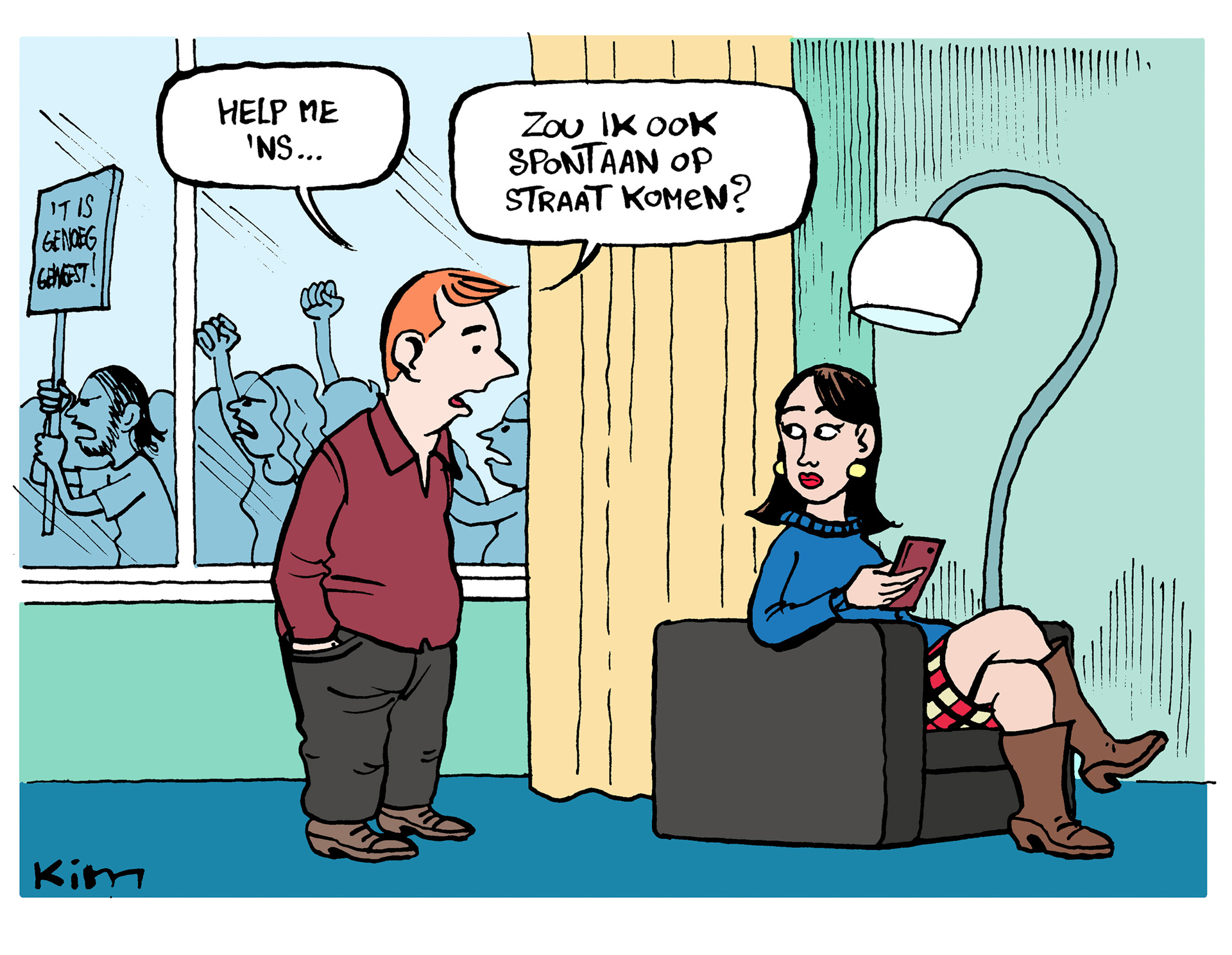 Kom jij spontaan op straat?