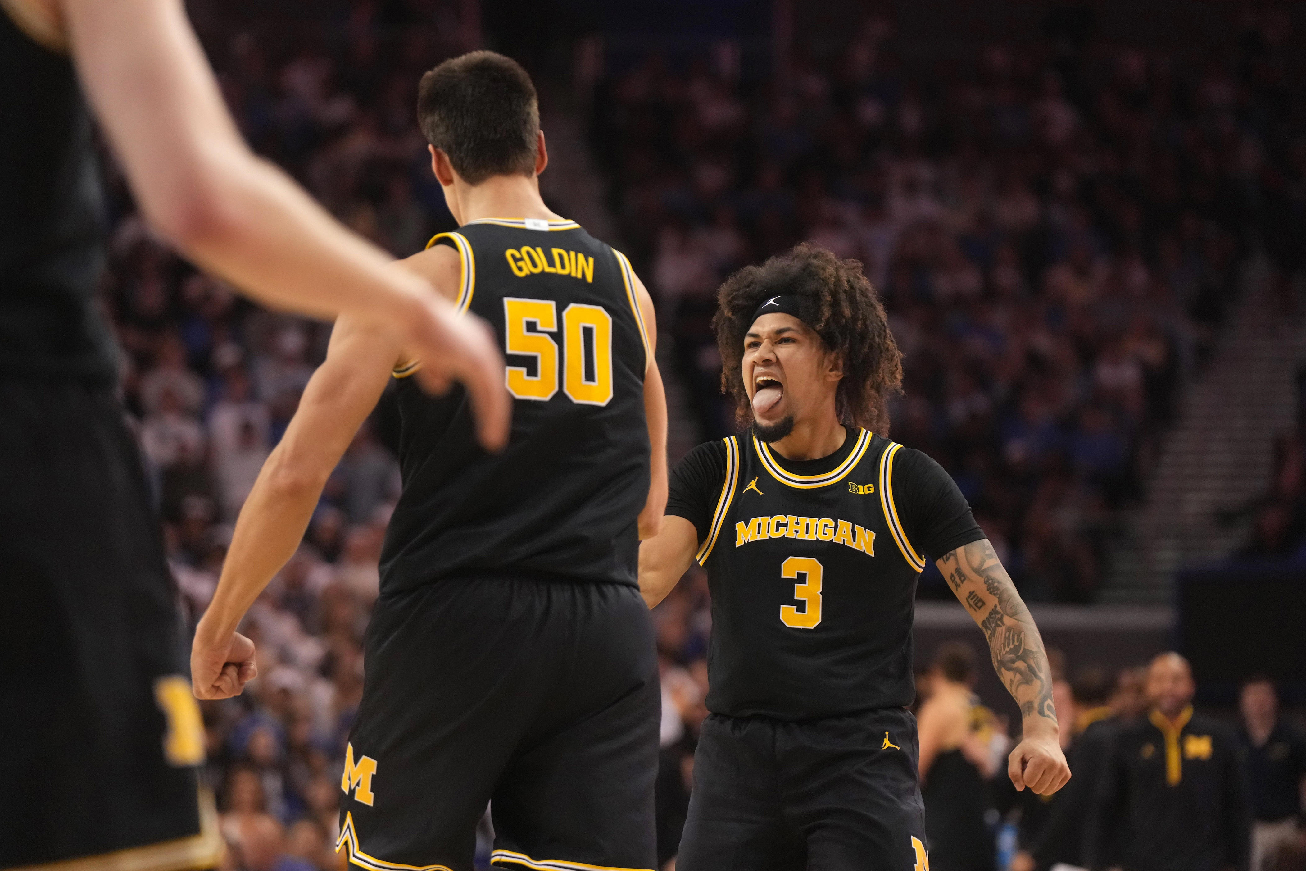 Michigan's Dusty May didn't expect Tre Donaldson to play in L.A. Then ...