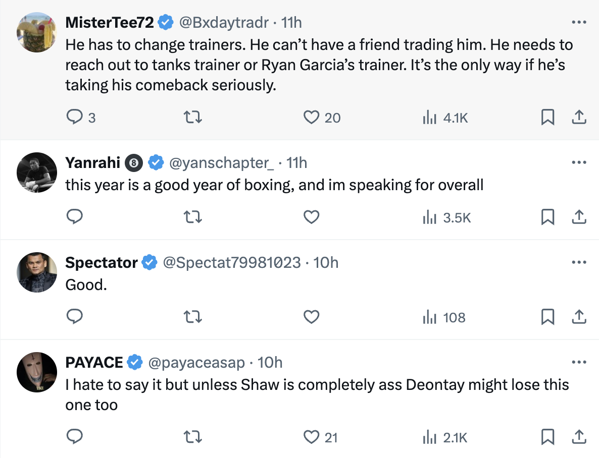 Wilder To Fight Shaw On BLK Prime