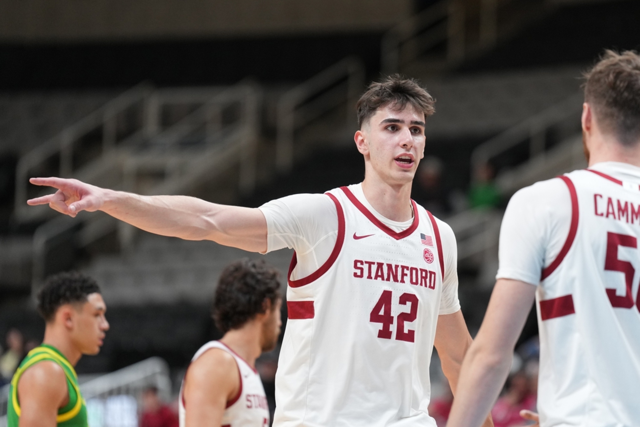Maxime Raynaud, Stanford feeling "great" as Virginia visits