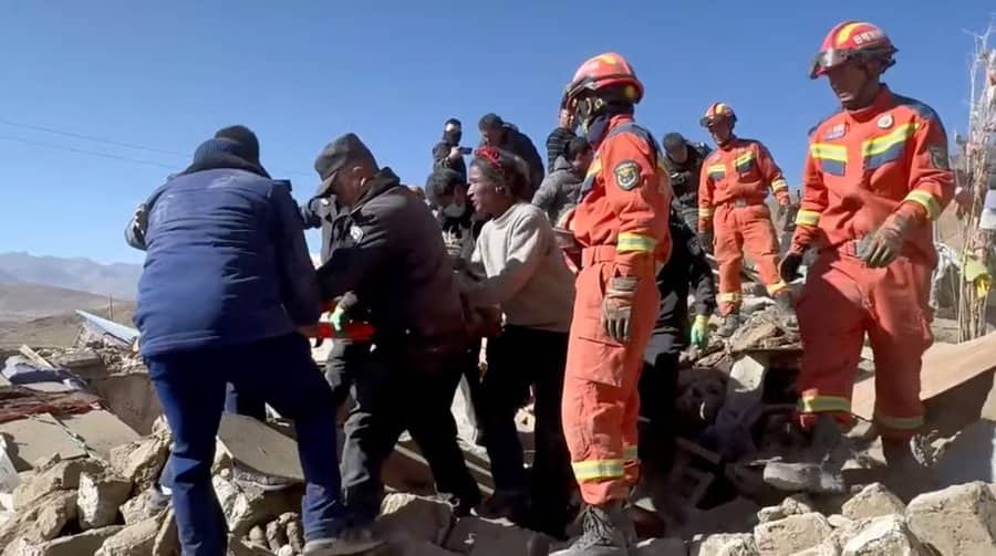 Earthquake aftermath in Tibet: Death toll reaches 126, at least 30,000 ...