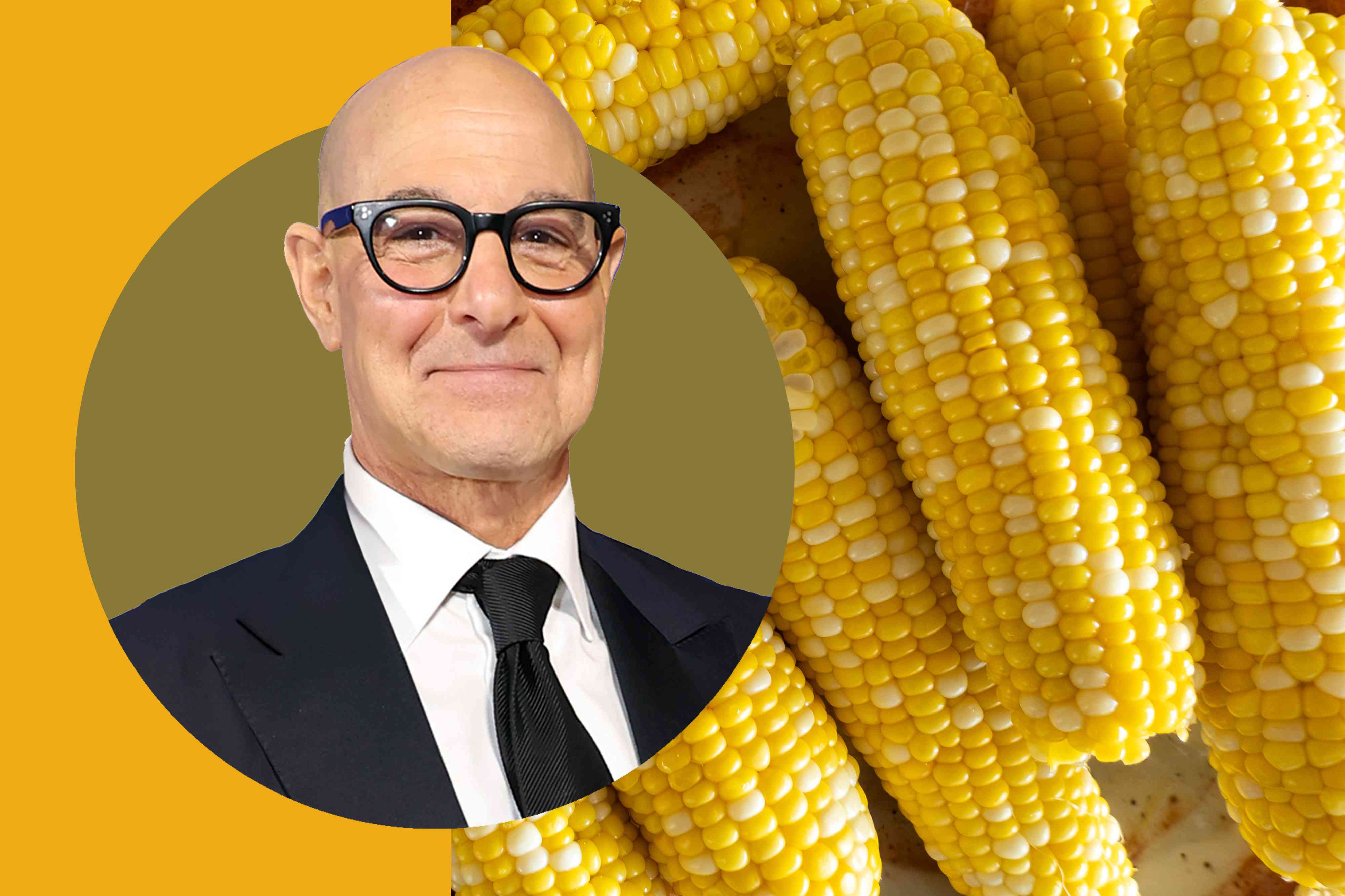 Stanley Tucci Has a Genius Tip for Buttering Corn