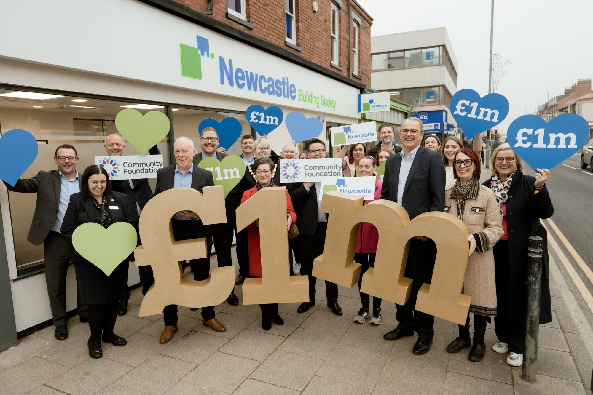 Newcastle Building Society puts communities first with £1m donation to ...
