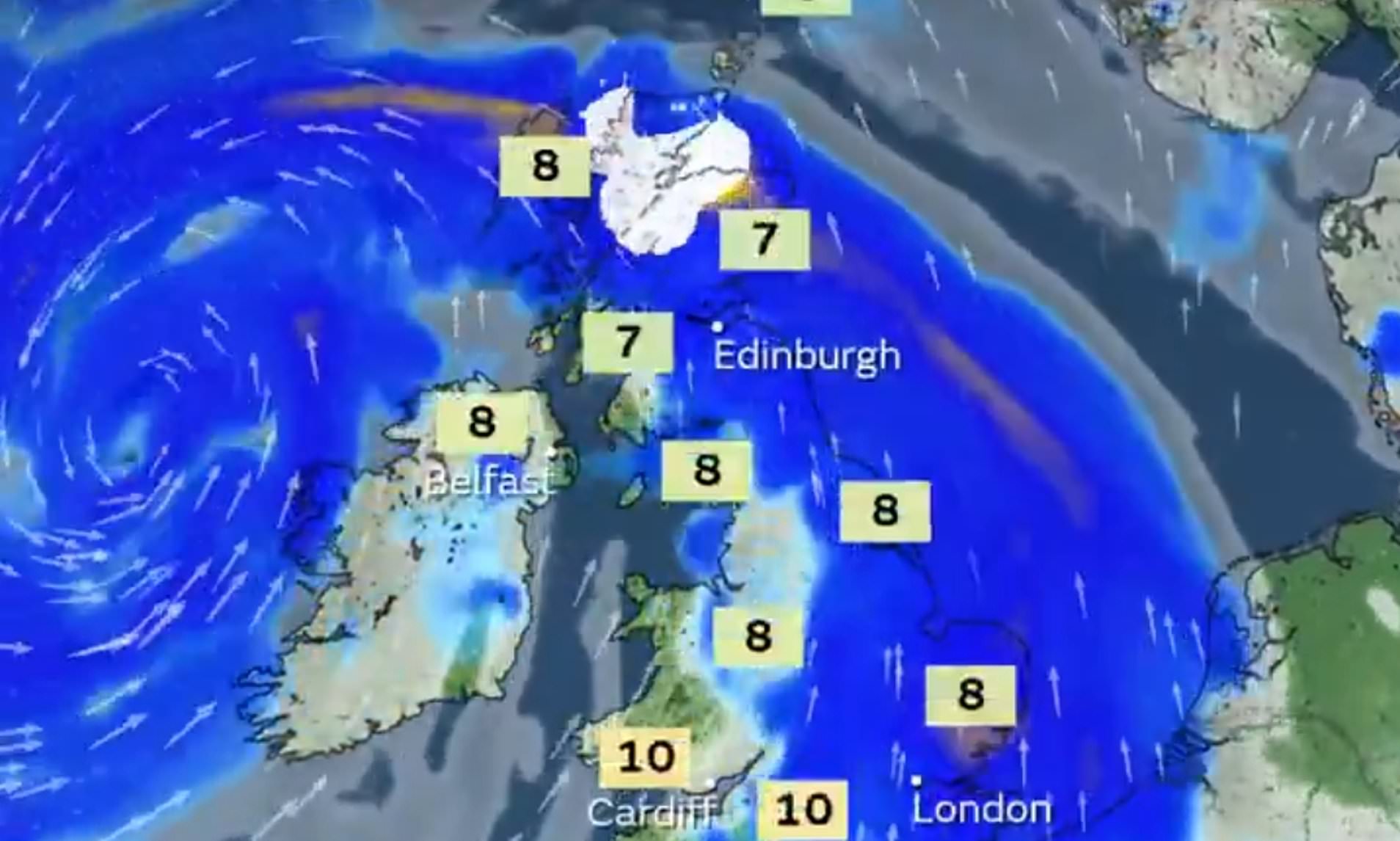 Storm Éowyn named: Met Office warns 'weather bomb' will hit on Friday