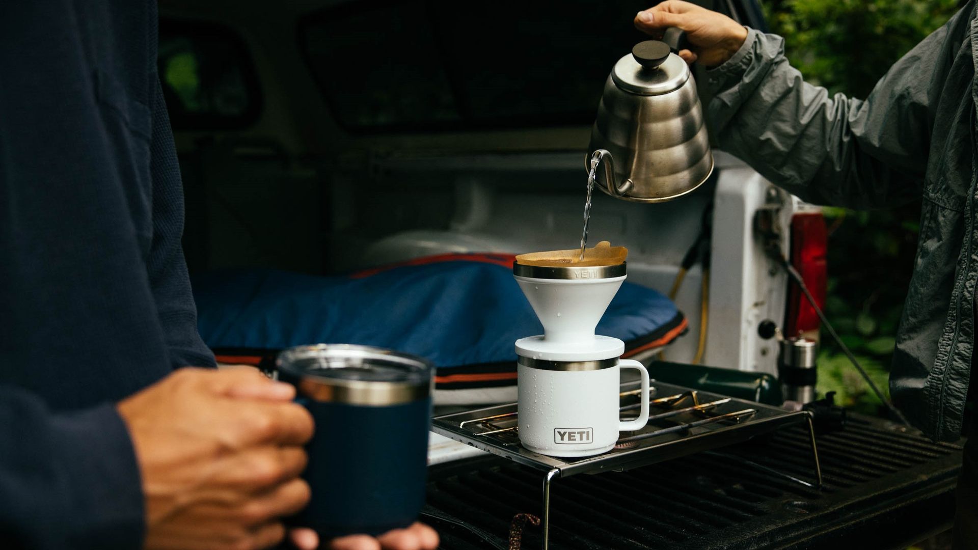 Making coffee at camp has never been easier, thanks to this plastic ...