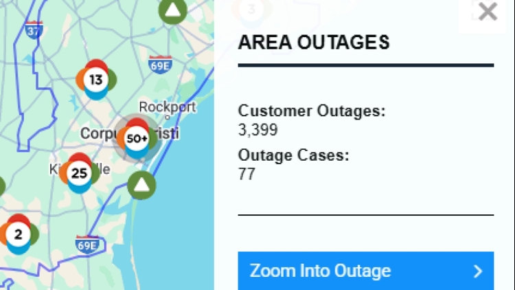 POWER OUTAGES: More than 3,300 customers still without power Tuesday ...