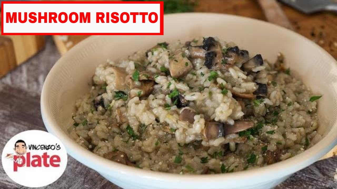 ITALIAN MUSHROOM RISOTTO RECIPE - How to Make Risotto with Mushrooms
