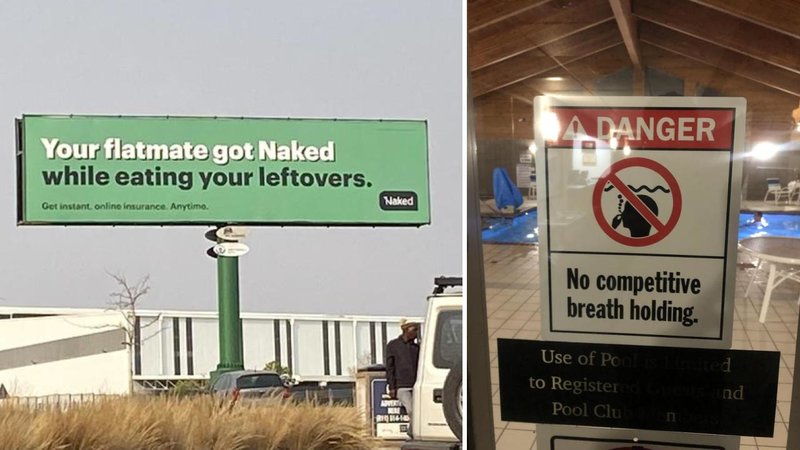 25 Silly Signs And Notices Seen In The Wild