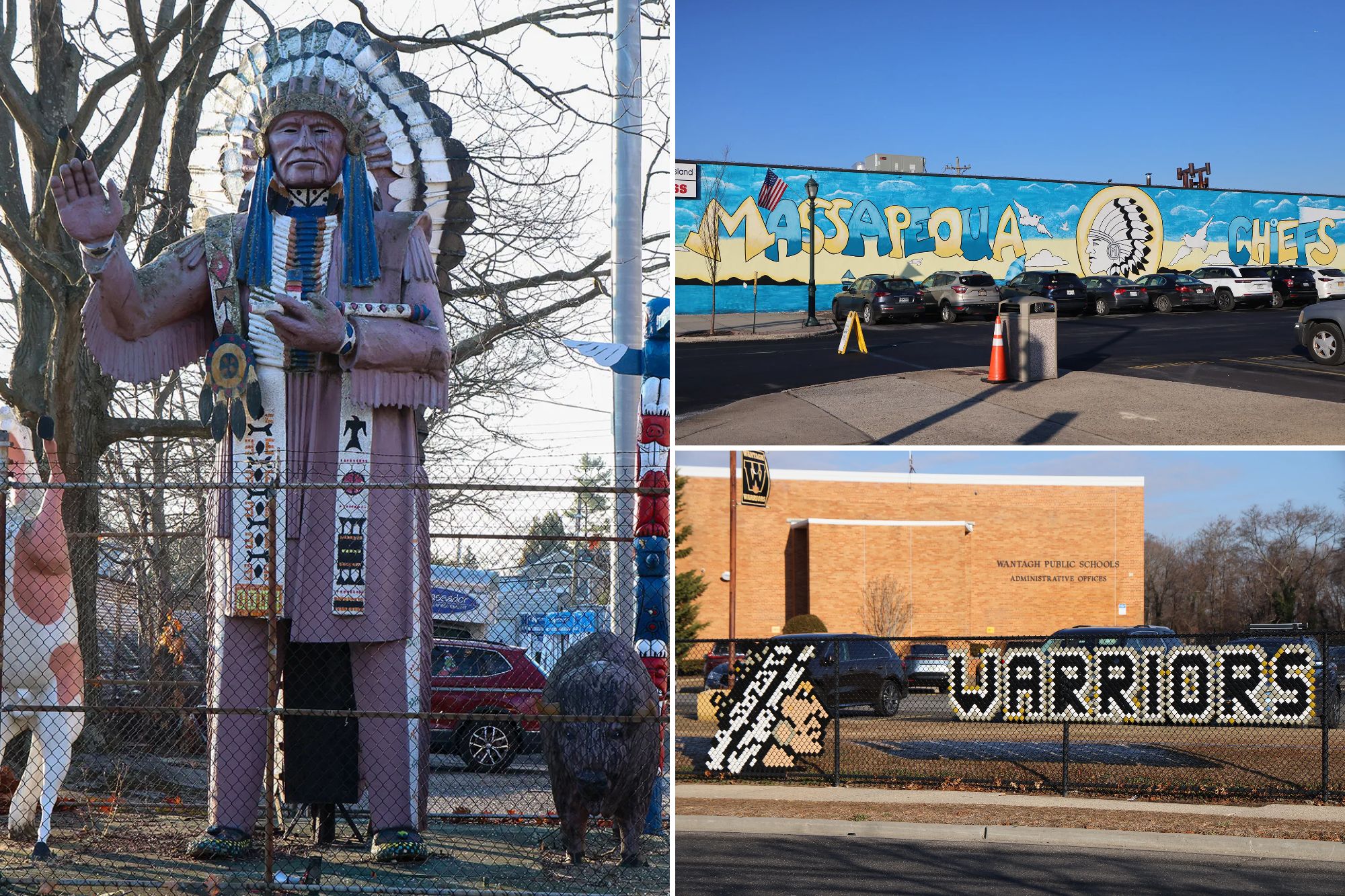 Defiant Long Islanders embrace Chiefs, Warriors mascots as NY state ...