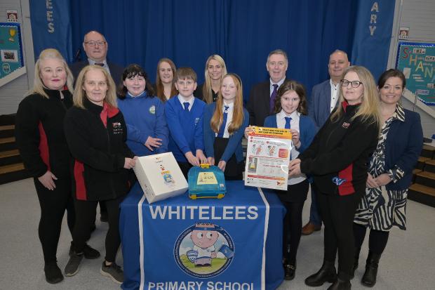 Cumbernauld primary school becomes first to receive new life-saving ...