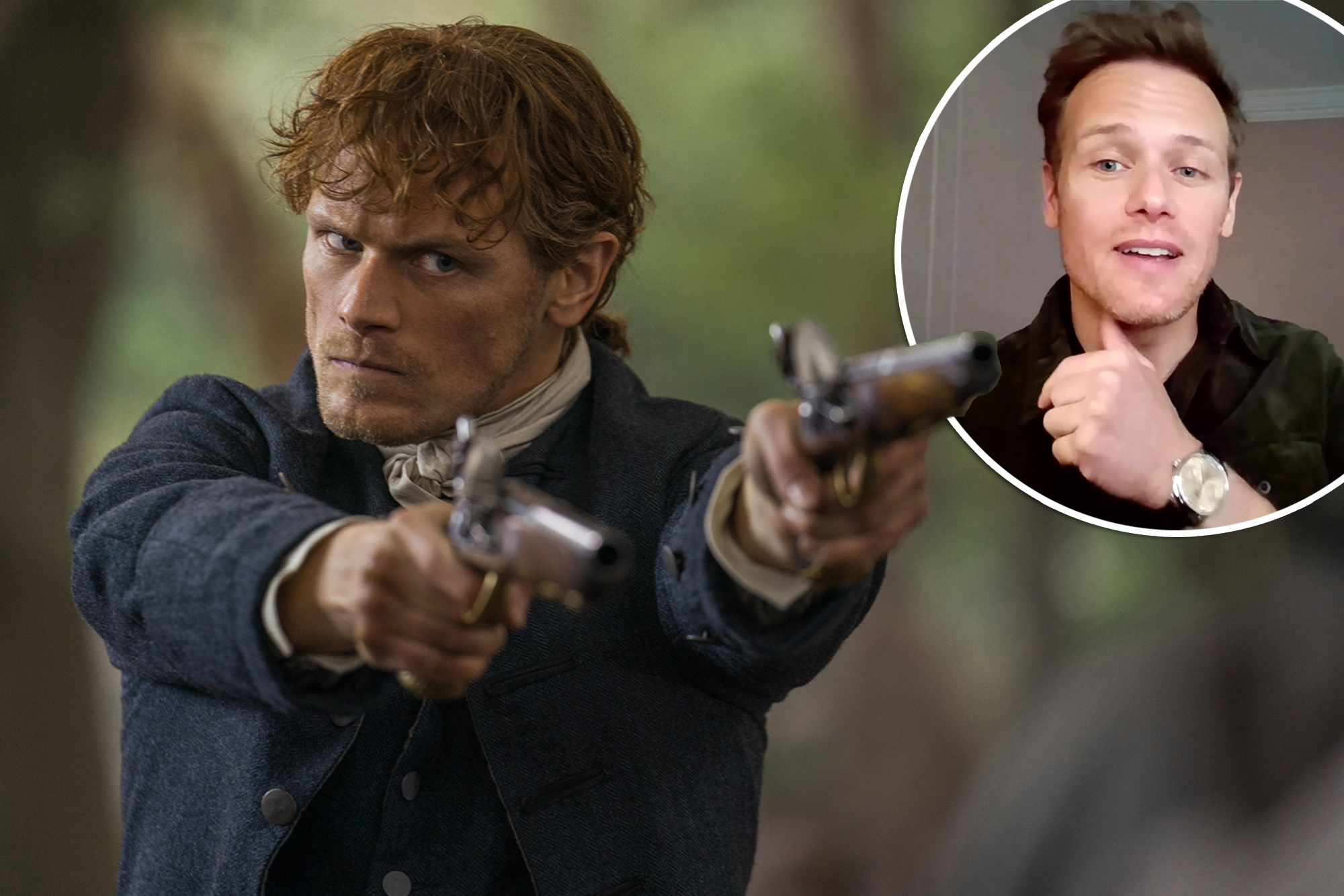 ‘Outlander’ star Sam Heughan reveals what he ‘stole’ from the set after ...