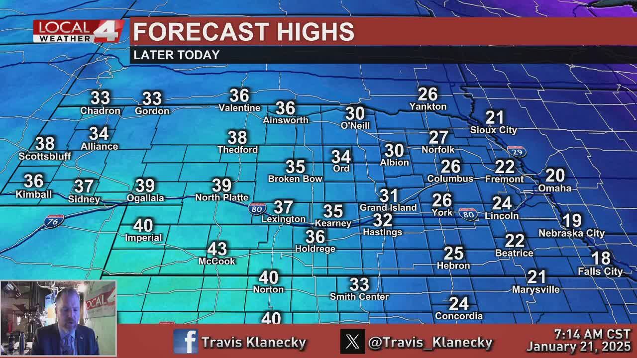 We climb out of the deep freeze and see better temperatures ahead of us