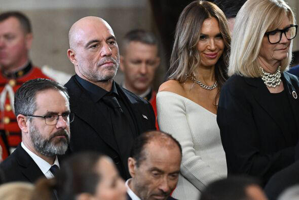 Joe Rogan's rarely-seen wife steps into limelight at Donald Trump ... Joe Rogan's rarely-seen wife steps into limelight at Donald Trump ...