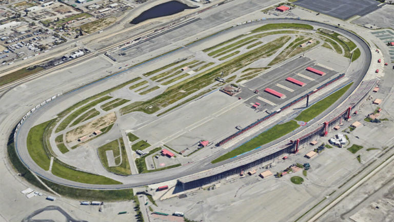 Amazing Drone Footage Reveals What NASCAR’s Demolished Auto Club Speedway Looks Like Now