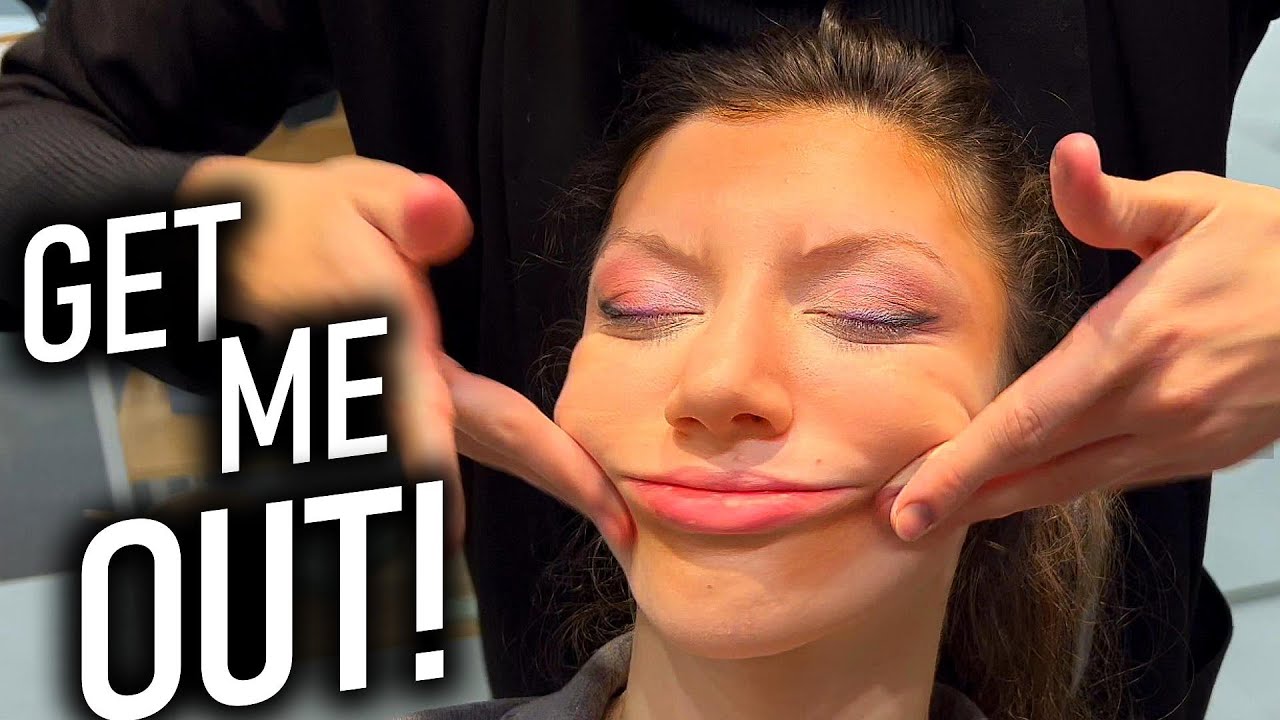 My glam session nearly makes me feel sick today