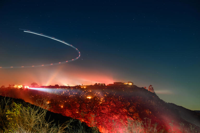 San Diego County fires: Lilac Fire, one of several blazes that began ...