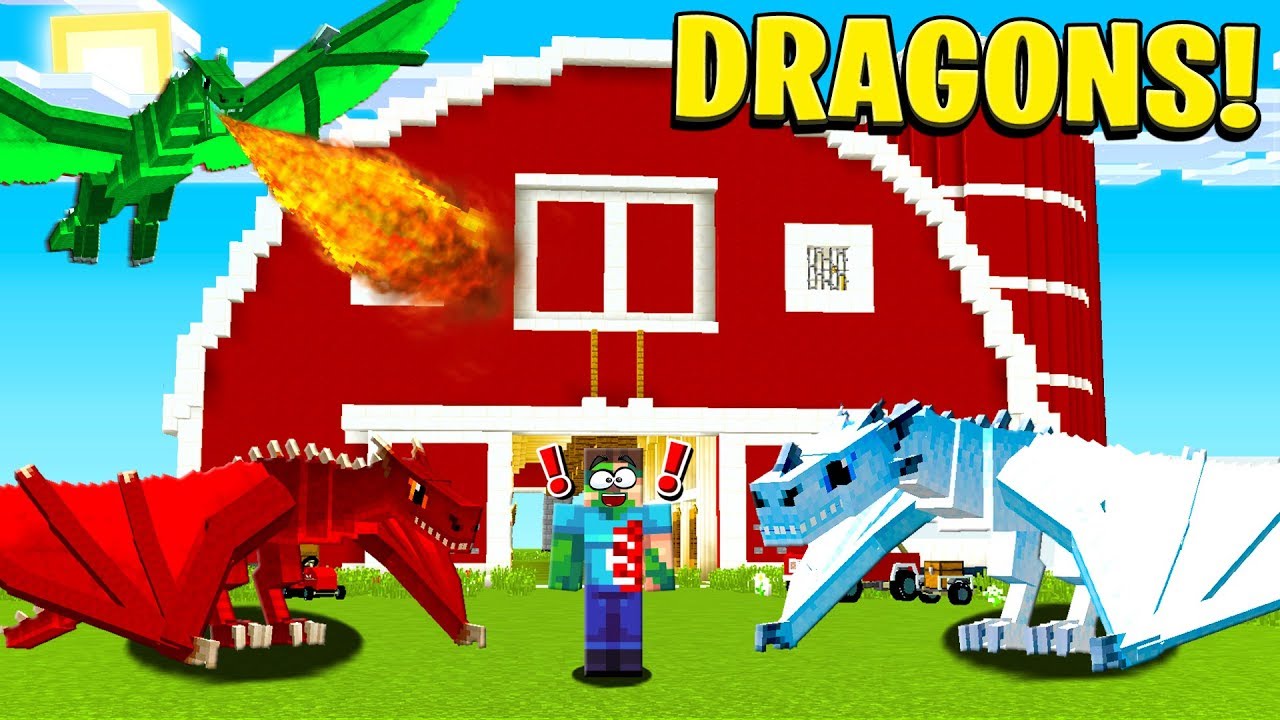 How to BUILD a DRAGON FARM in Minecraft!
