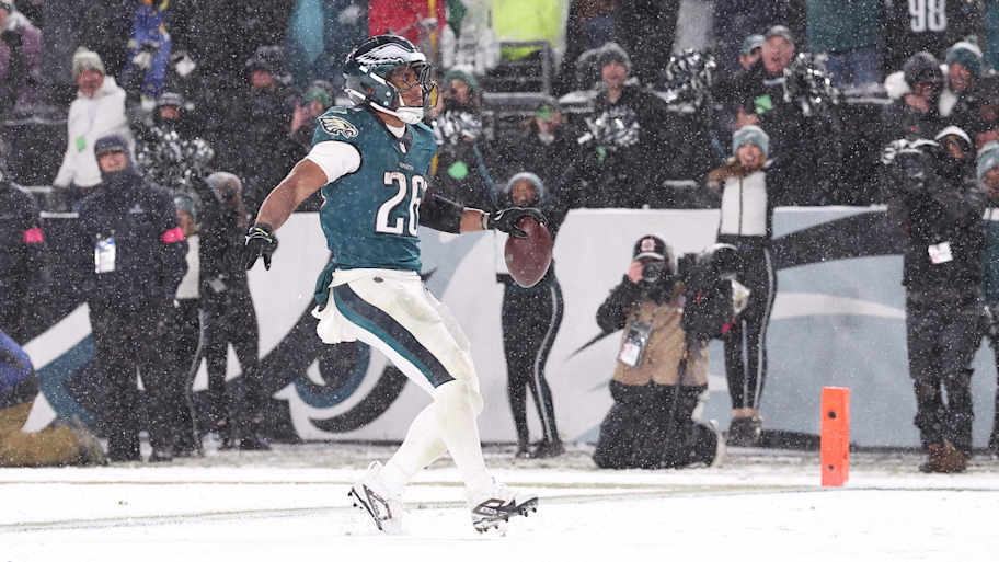 Saquon Barkley Had Two-Word Message for Eagles After Monster Game vs. Rams Saquon Barkley Had Two-Word Message for Eagles After Monster Game vs. Rams