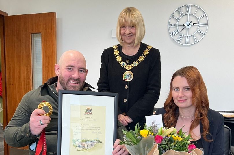 Civic recognition for Paralympics gold medal winner Nathan from West ...