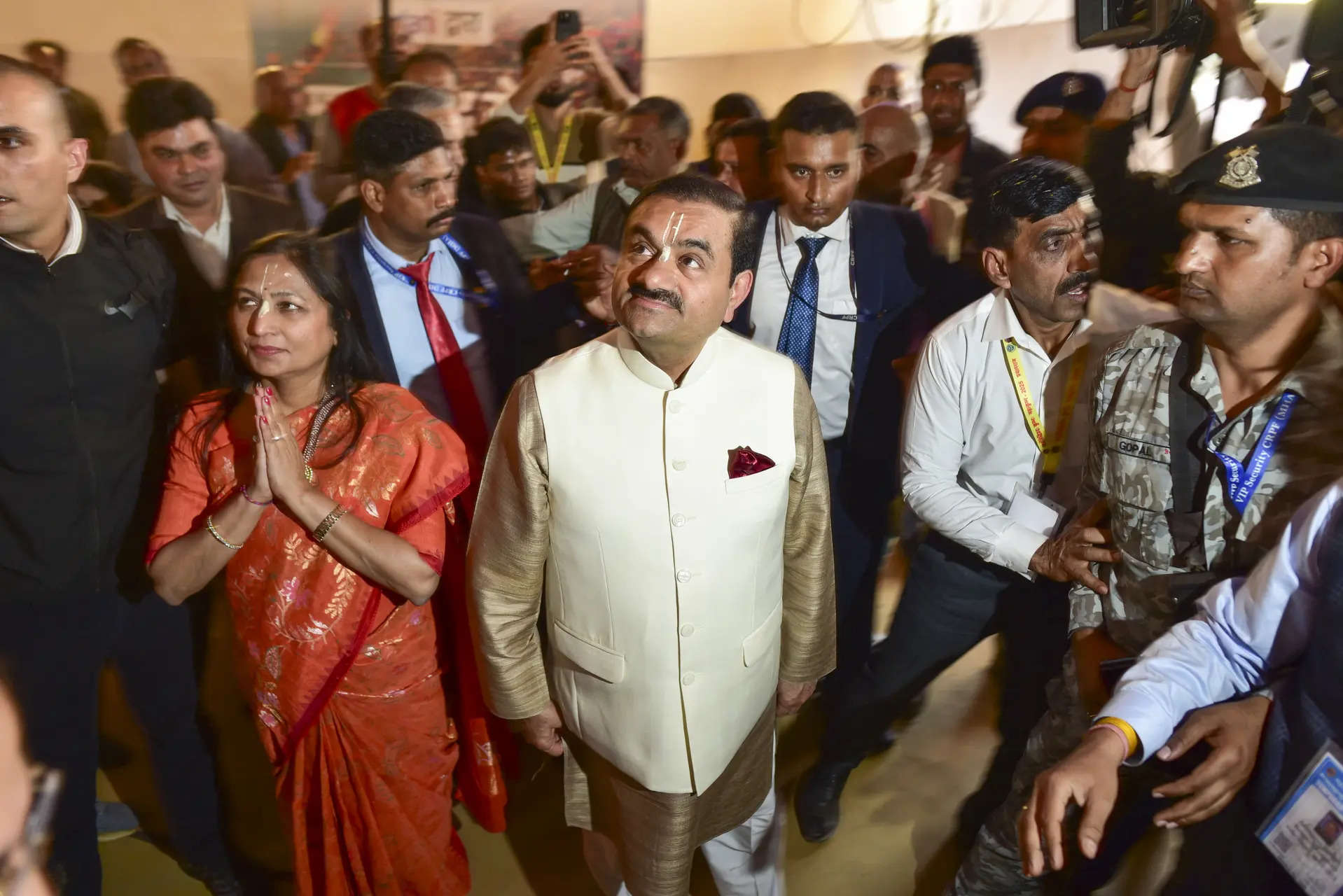 Gautam Adani visits Mahakumbh 2025, reveals the wedding date of his son ...