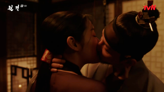 '원경' 차주영, 이현욱에 진한 입맞춤·합방 후 왕자 출산 "새로운 조선"[★밤TView]