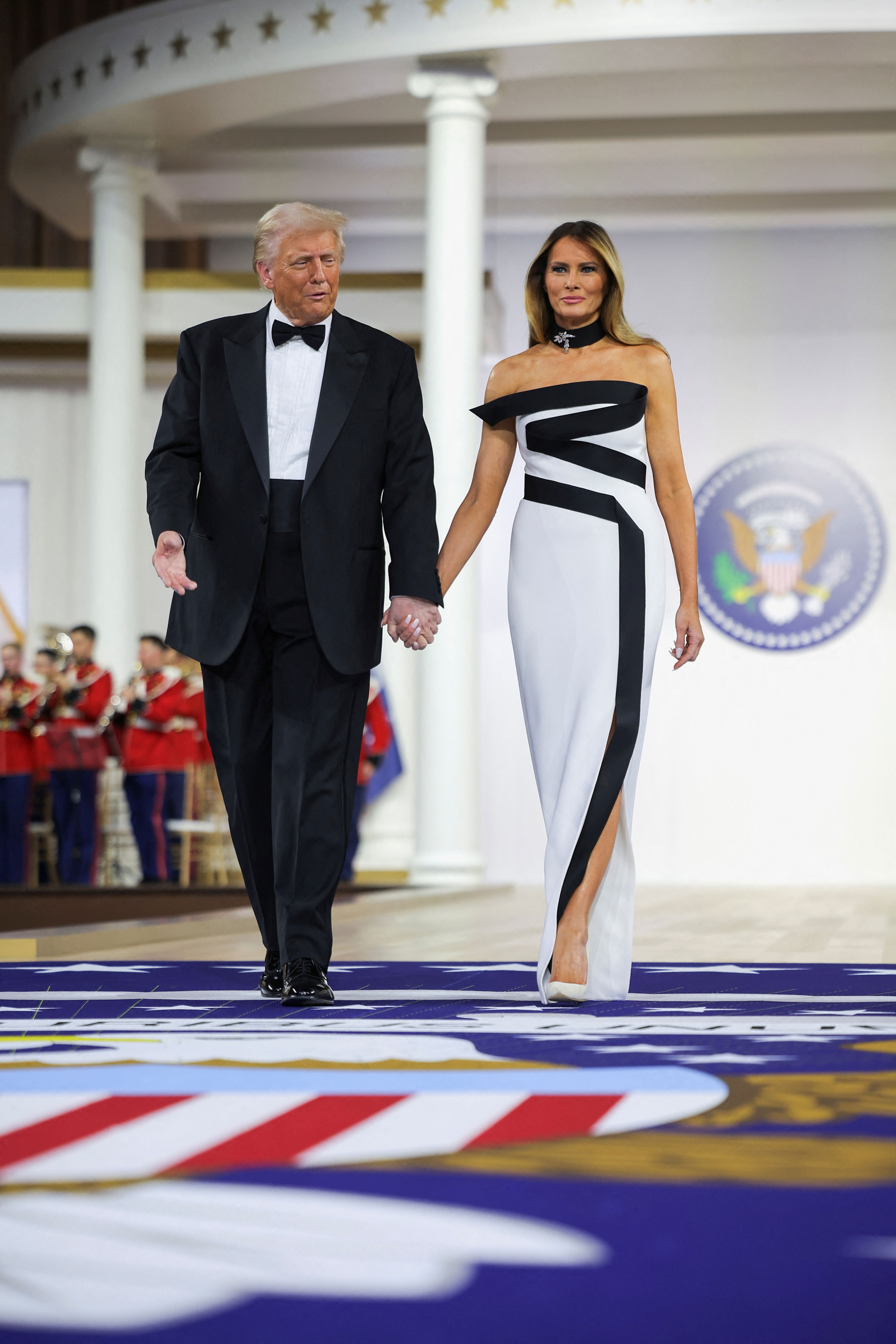 Melania Trump sent a clear message at the inauguration: She is still ...