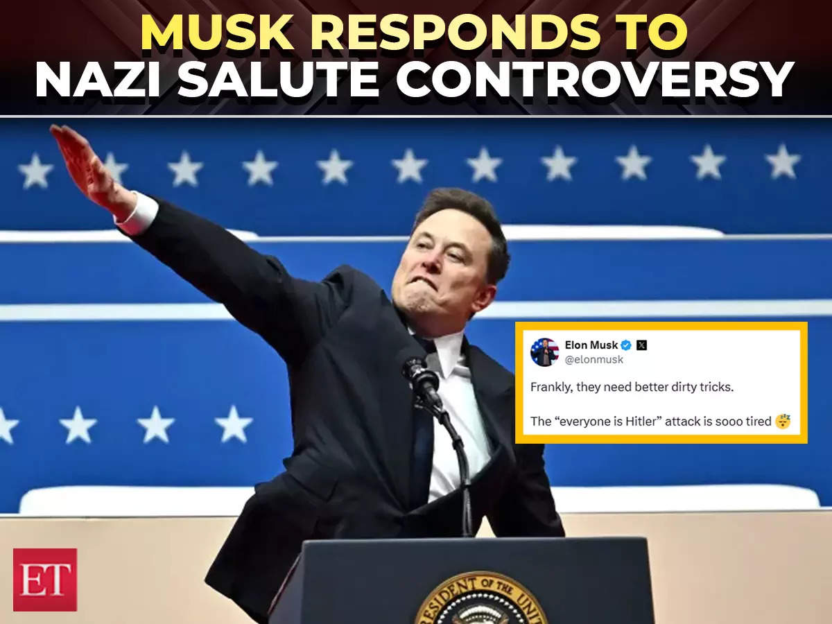 Did Elon Musk do Nazi Salute? Billionaire responds: ‘Try better dirty ...