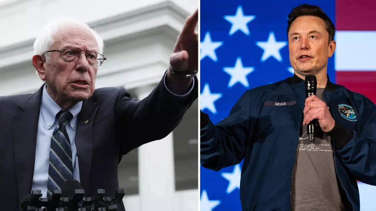 Bernie Sanders spotted at Donald Trump's inauguration, read Elon Musk's ...