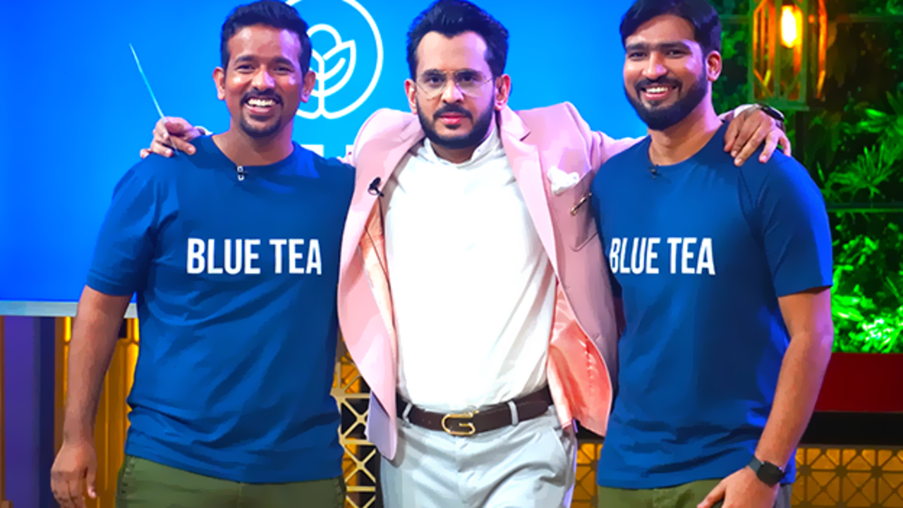 Shark Tank Featured Brand Blue Tea Set to Hit Rs 100 Crore as Wellness ...