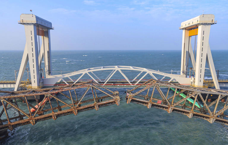Pamban Bridge: Why old one survived for over a century while new one ...