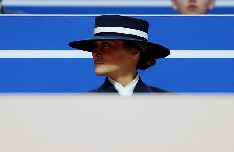 Melania Trump : et soudain, son chapeau déchaîne les passions