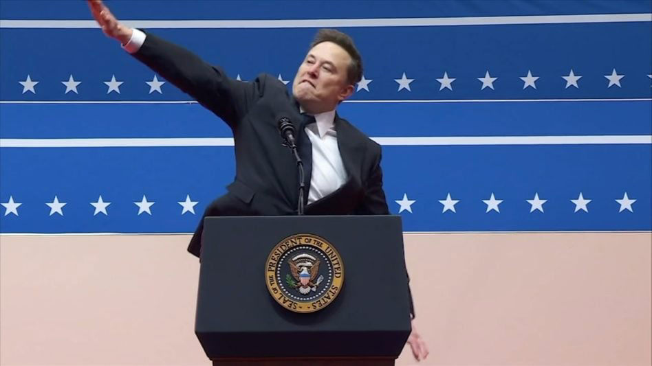Elon Musk’s controversial gesture sparks comparisons to nazi salute Elon Musk’s controversial gesture sparks comparisons to nazi salute