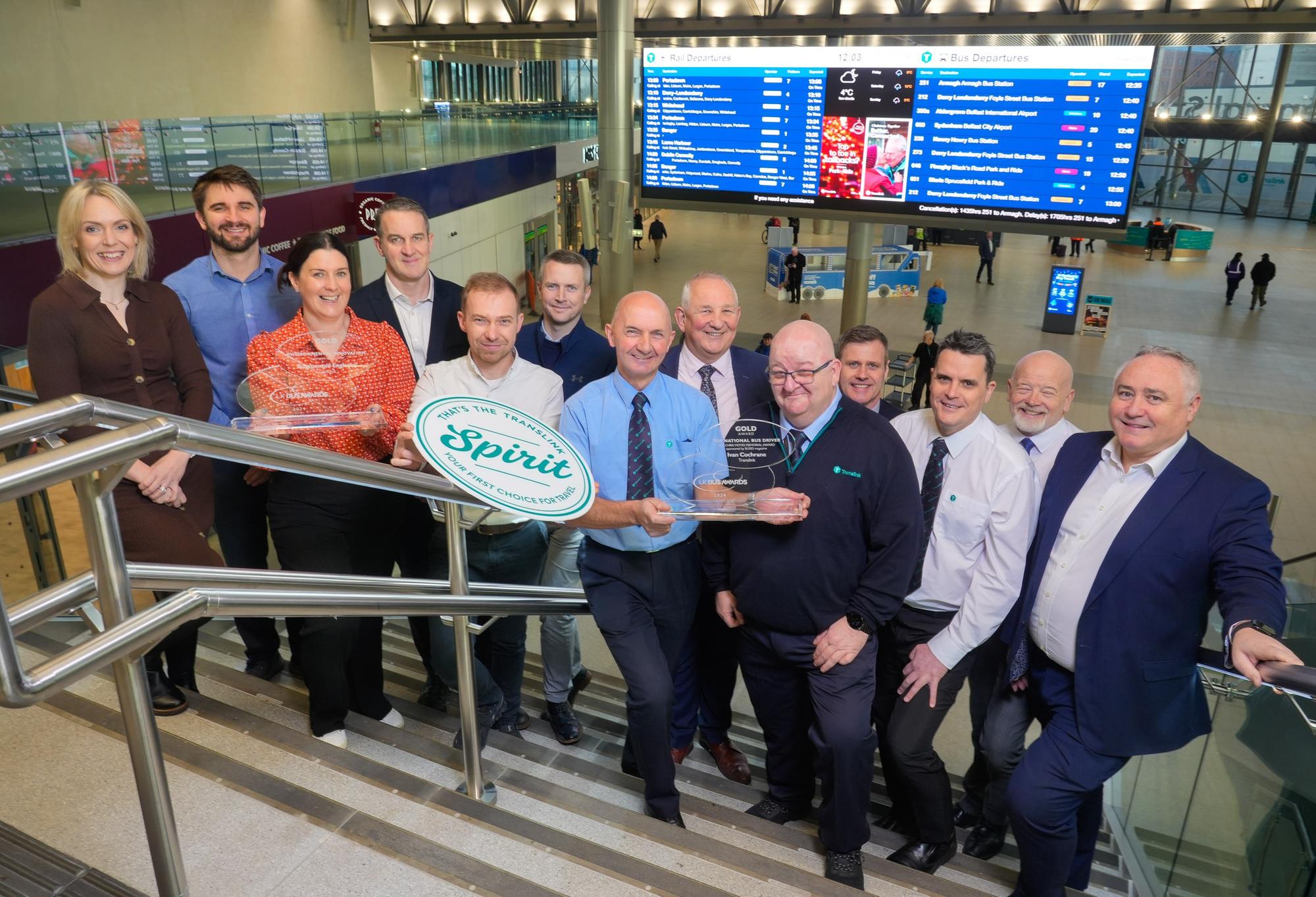 Northern Ireland Translink driver wins National Bus Driver of the Year ...