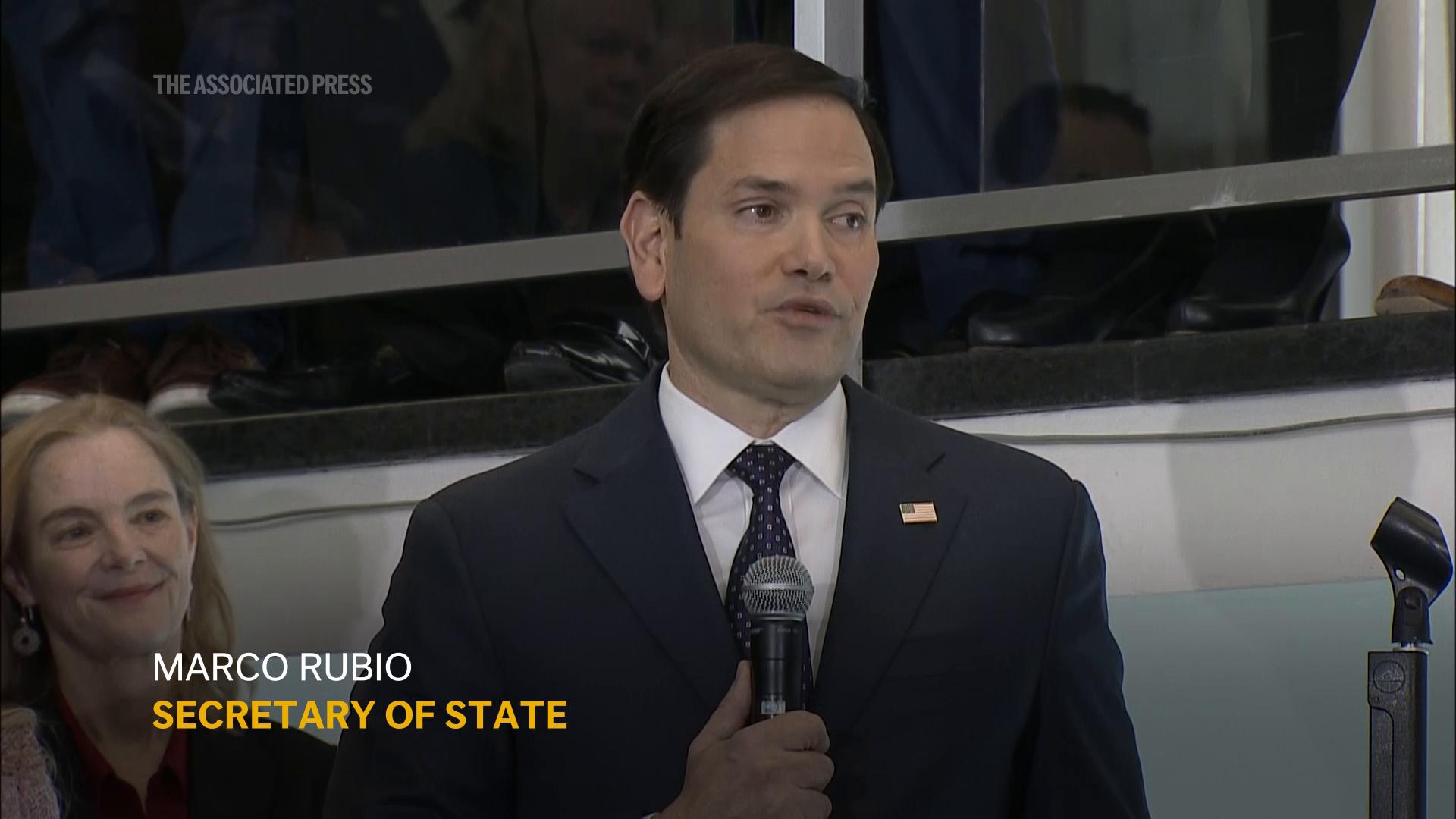 New Secretary of State Rubio calls on diplomats to defend and execute ...