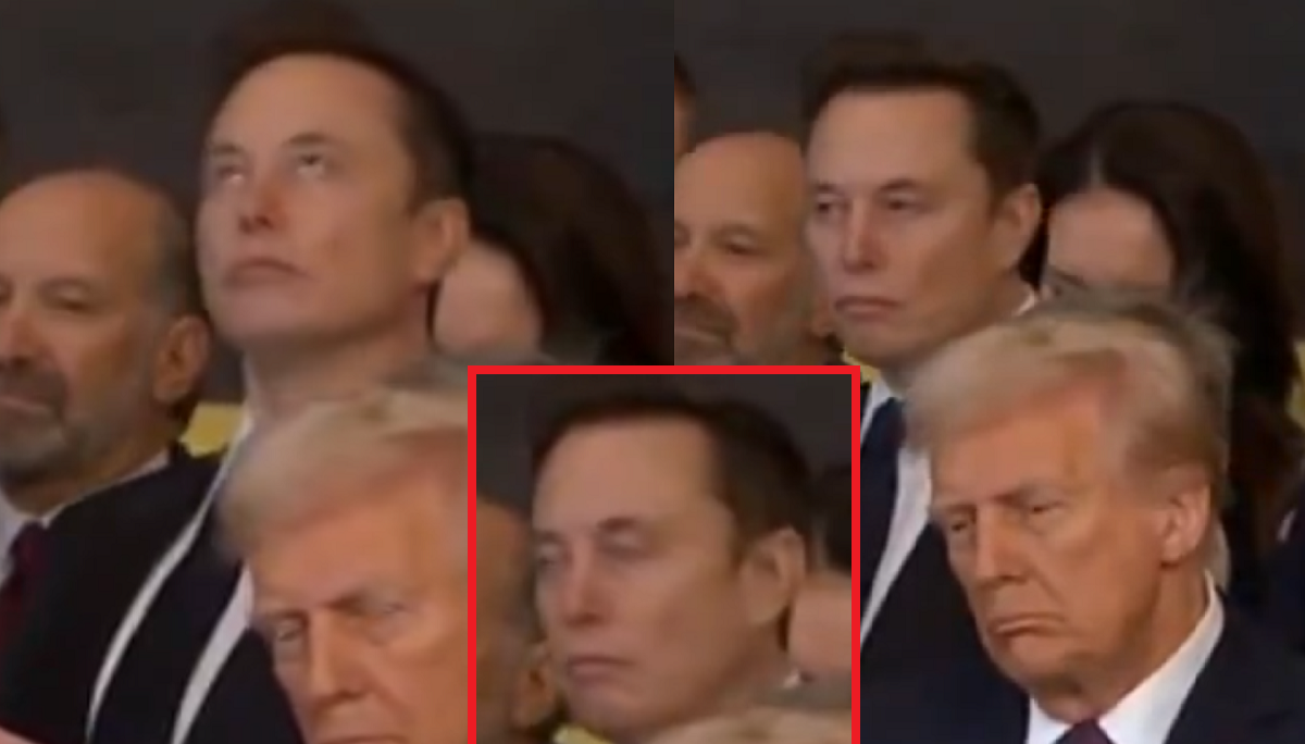Elon Musk Seen Acting Strangely Before Nazi Salute
