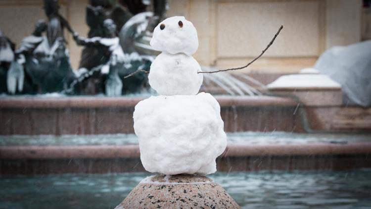 PHOTOS: Texas capital turns into winter wonderland as rare snow dusts ...